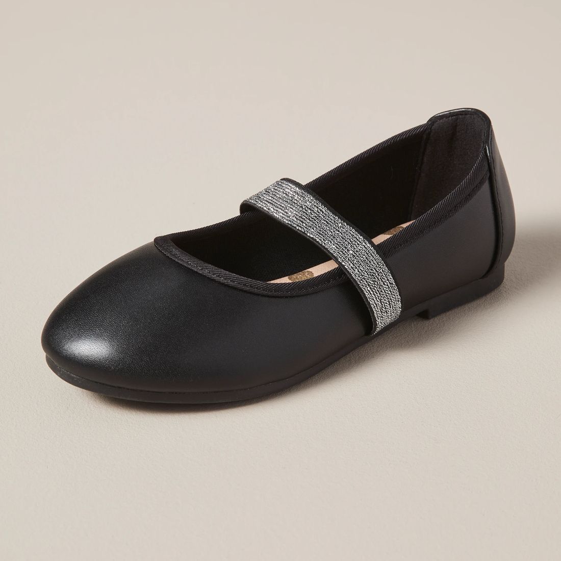 Kids Junior Glitter Band Ballet Flats | Target Australia