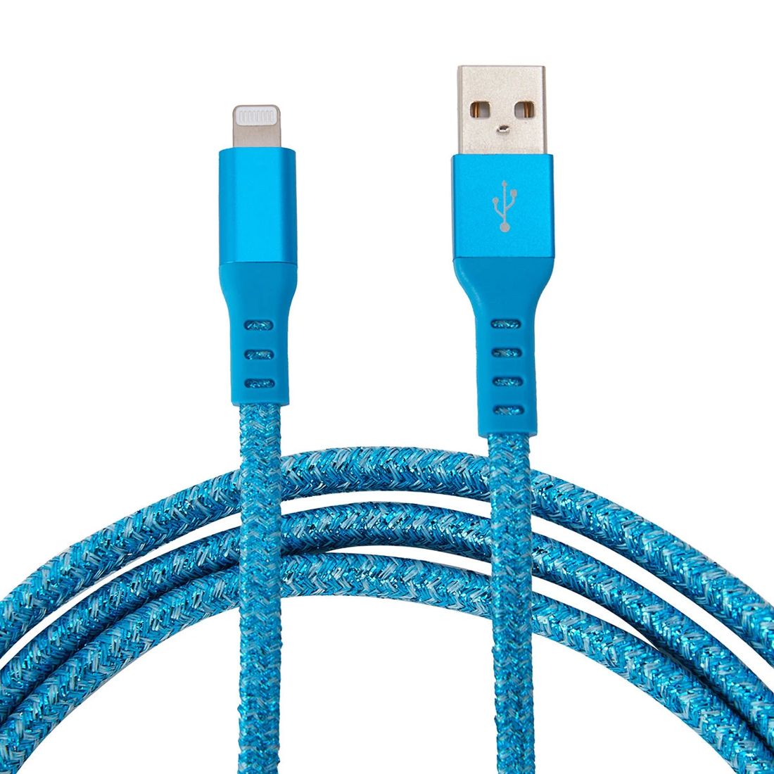 USB Lightning Metal Cable 1m - Anko | Target Australia