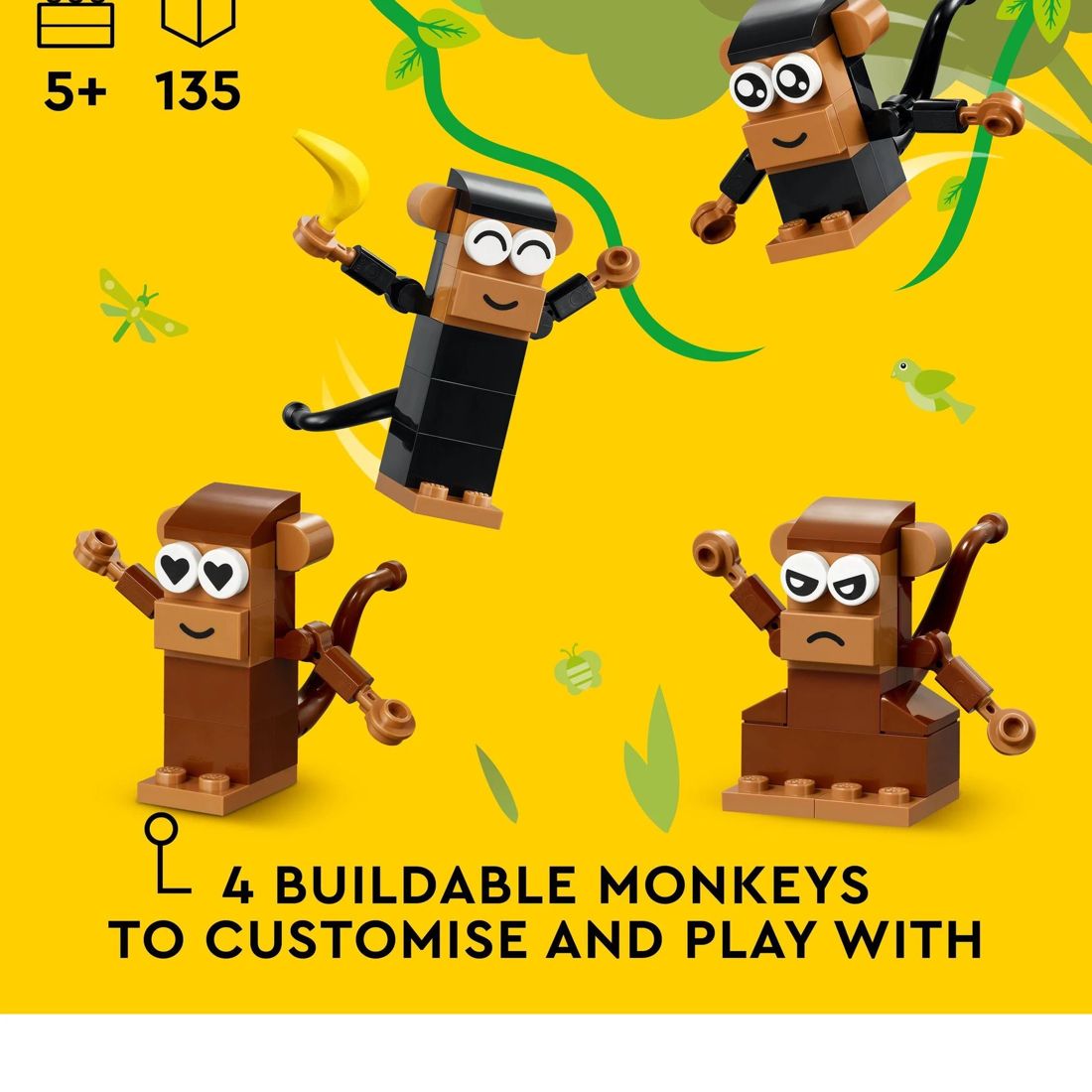 LEGO® Classic Creative Monkey Fun 11031 | Target Australia