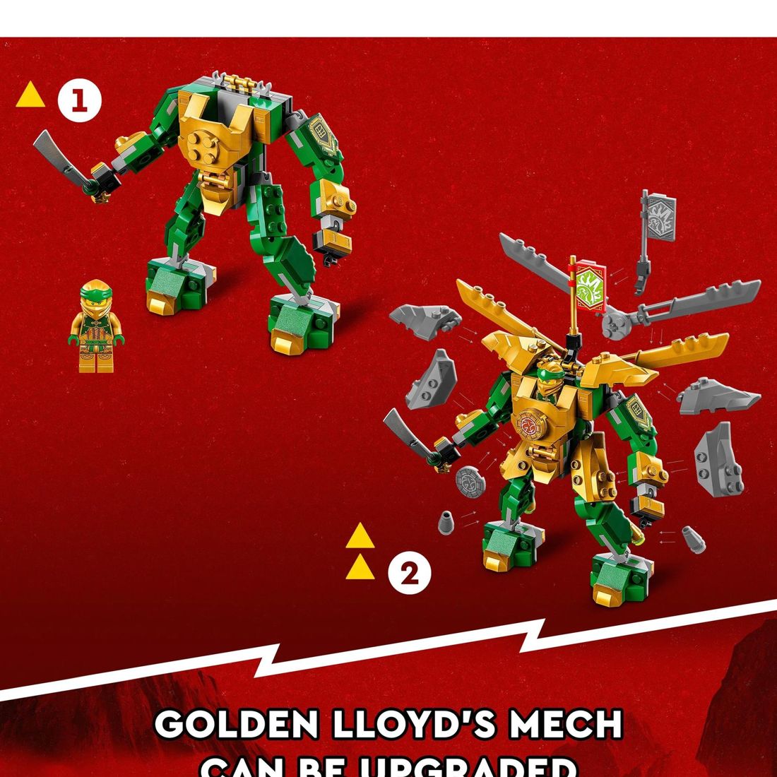 LEGO® Ninjago Lloyd's Mech Battle EVO 71781 | Target Australia LEGO® Ninjago Lloyd's Mech Battle EVO 71781 | Target Australia