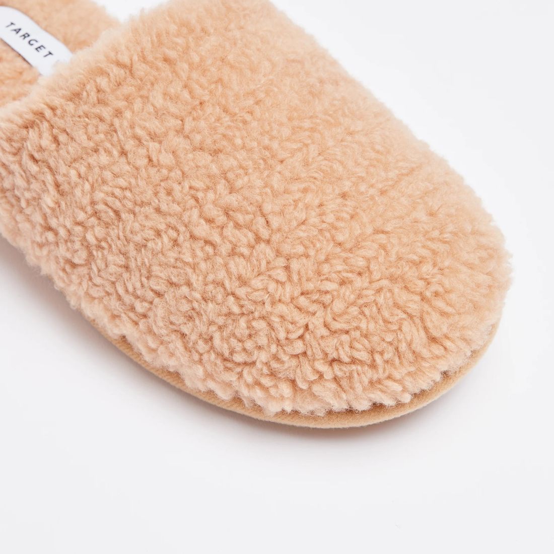 Womens Shani Soft Teddy Slippers - Hazelnut | Target Australia