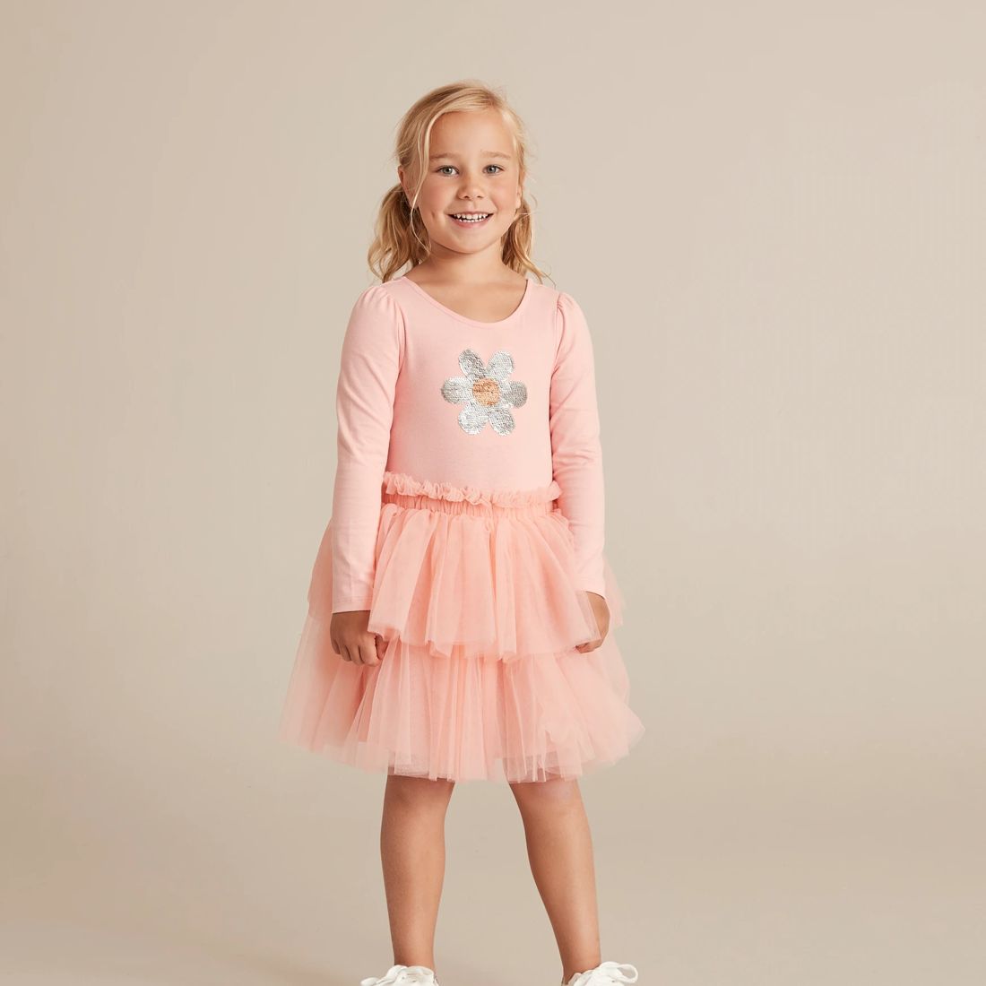 Reversible Sequin Daisy Tutu Dress | Target Australia