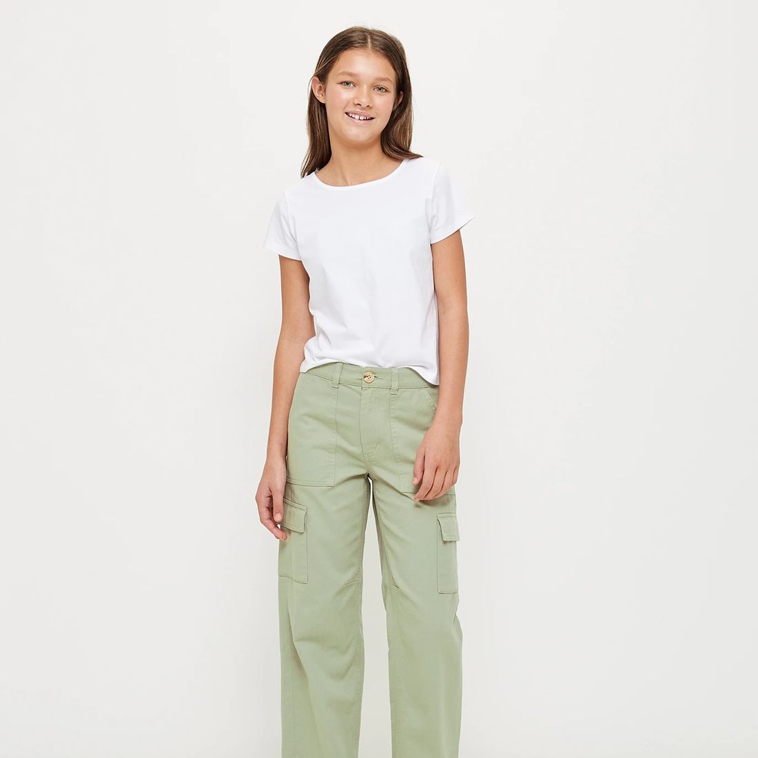 Lightweight Cargo Pants - Khaki | Target Australia