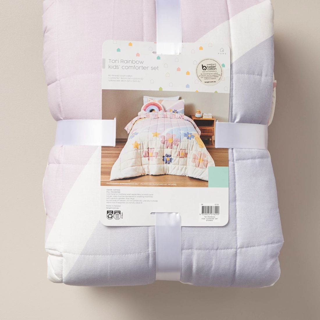 Tori Rainbow Kids' Comforter Set | Target Australia