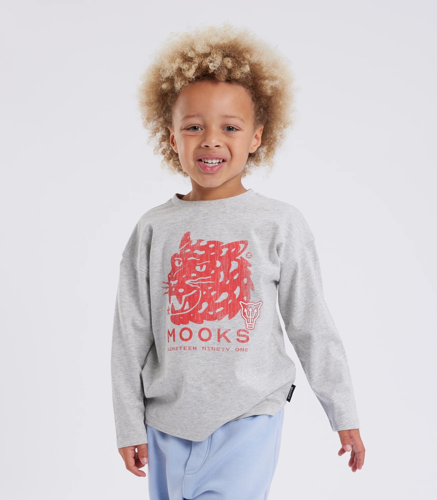 Mooks Long Sleeve T-Shirt - Arctic | Target Australia