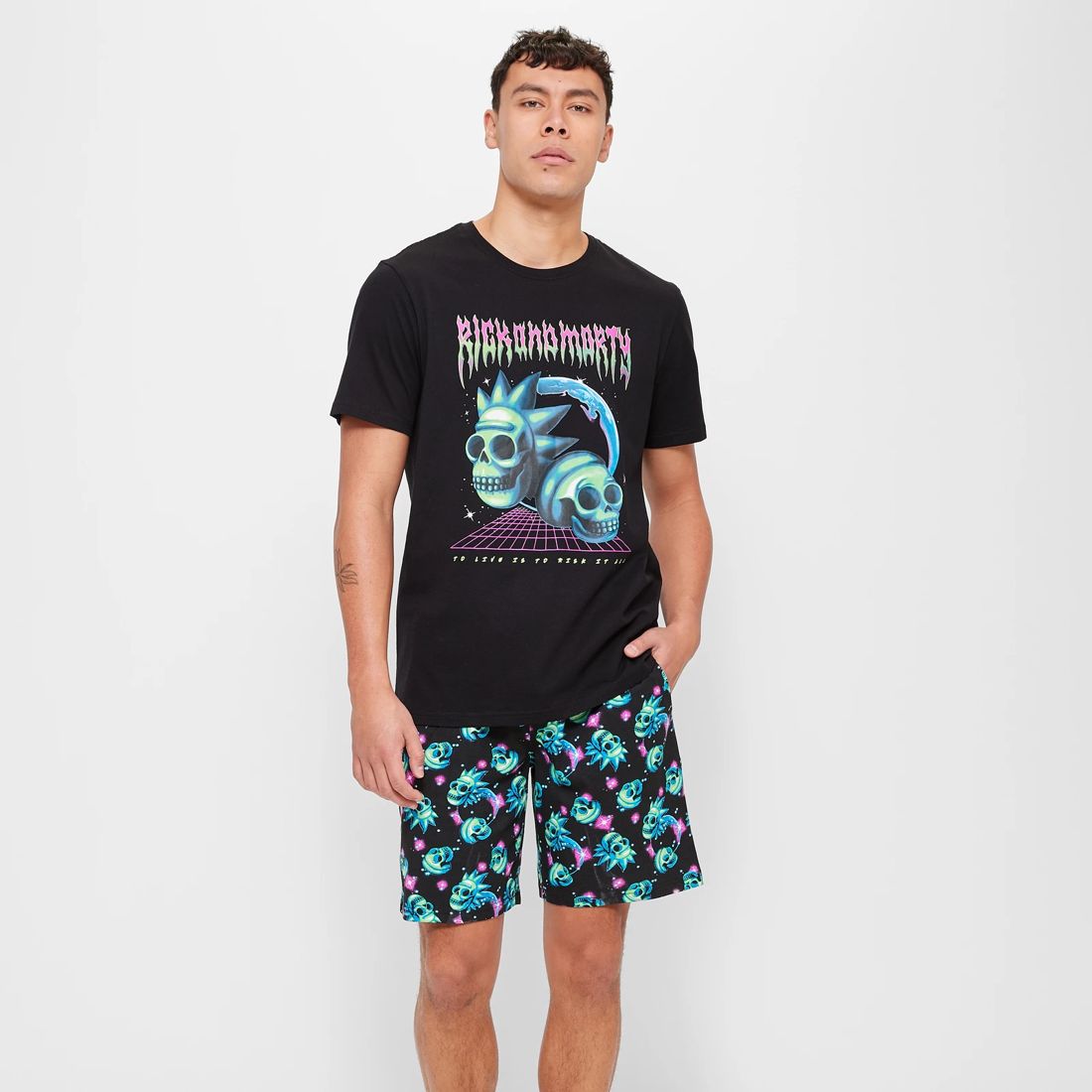 Rick and Morty Licensed Pyjama Set - Swag | Target Australia