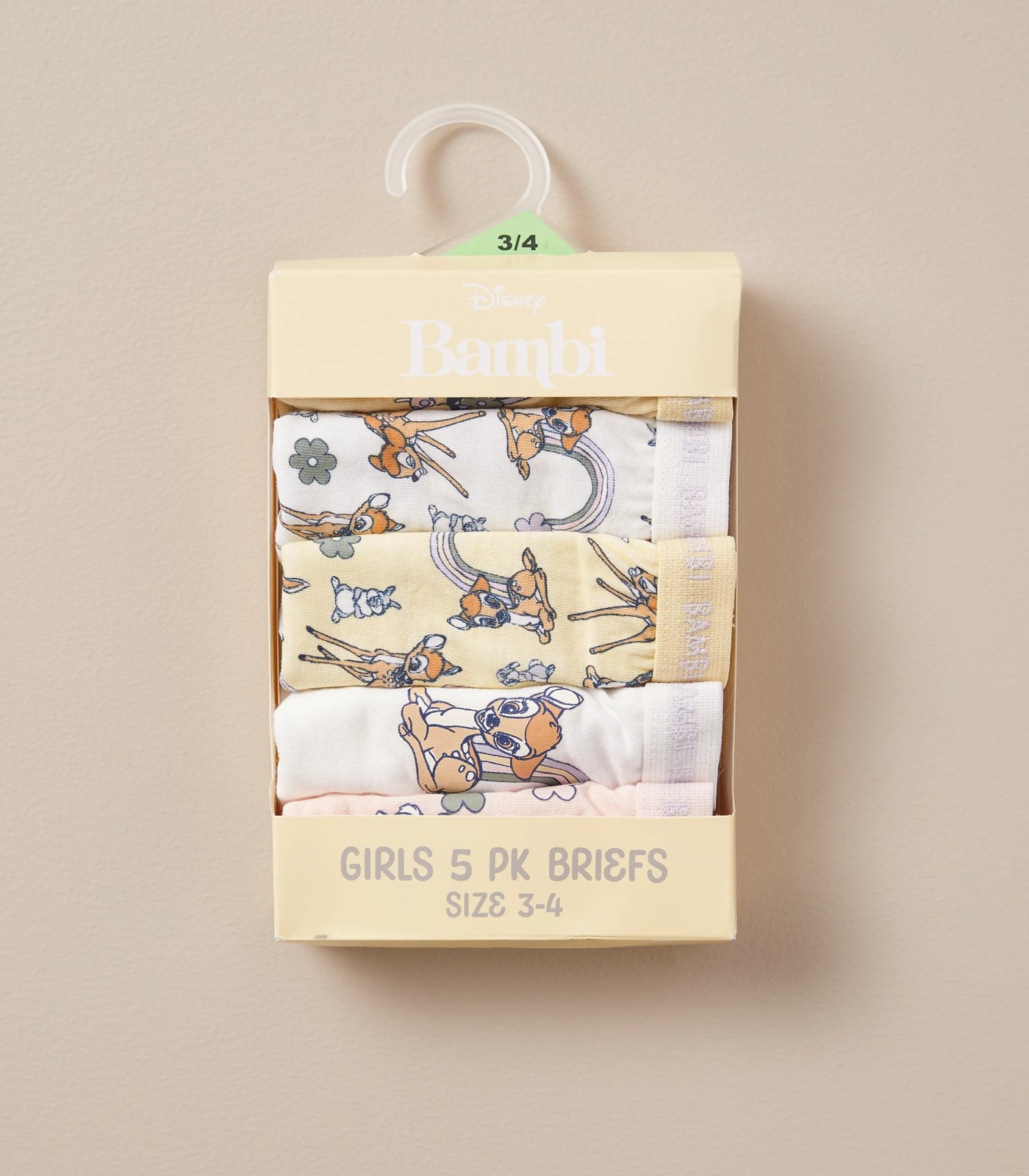 5 Pack Disney Bambi Briefs Gift Set | Target Australia