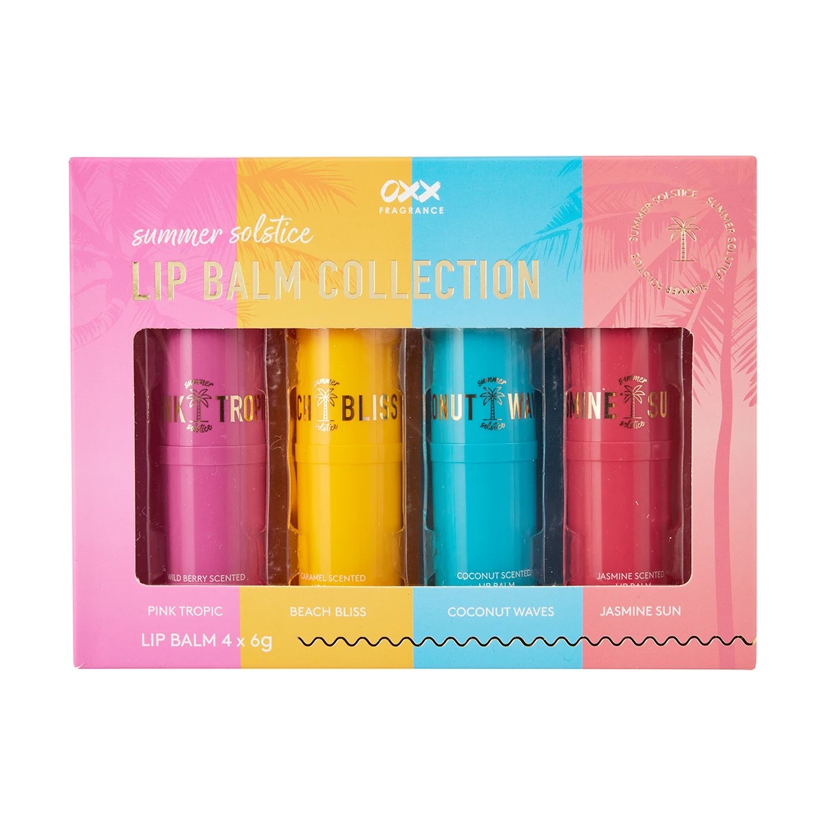 Summer Solstice Lip Balm Collection - OXX Fragrance | Target Australia