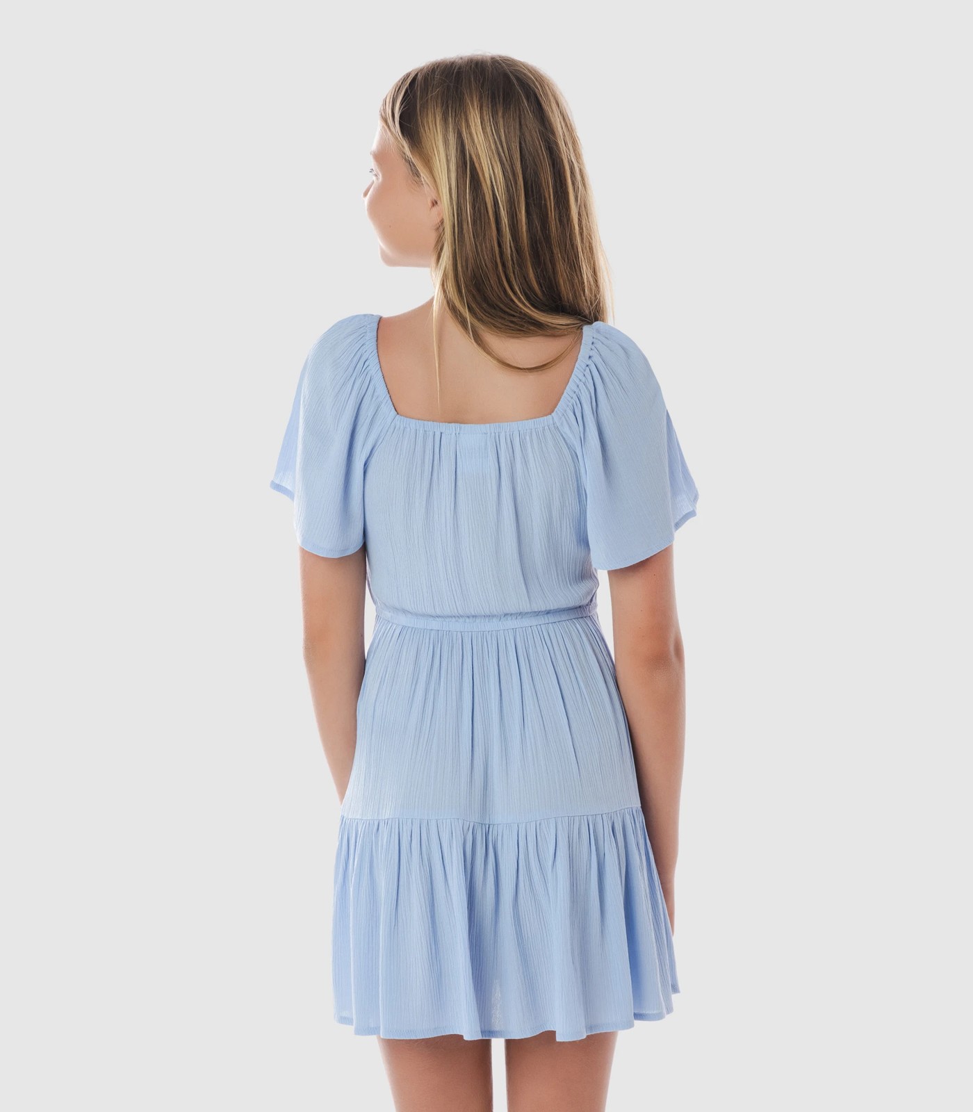 Piping Hot Shirred Mini Dress | Target Australia