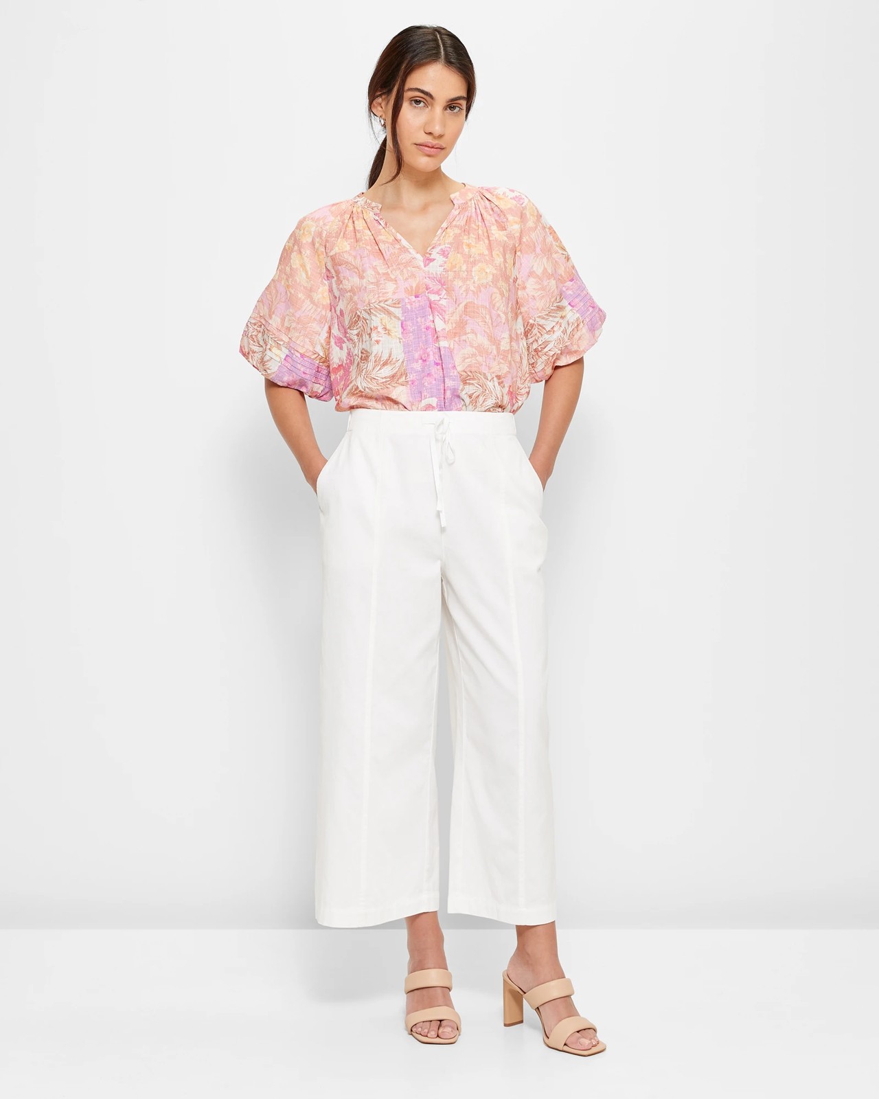 Short Sleeve Collar Top | Target Australia