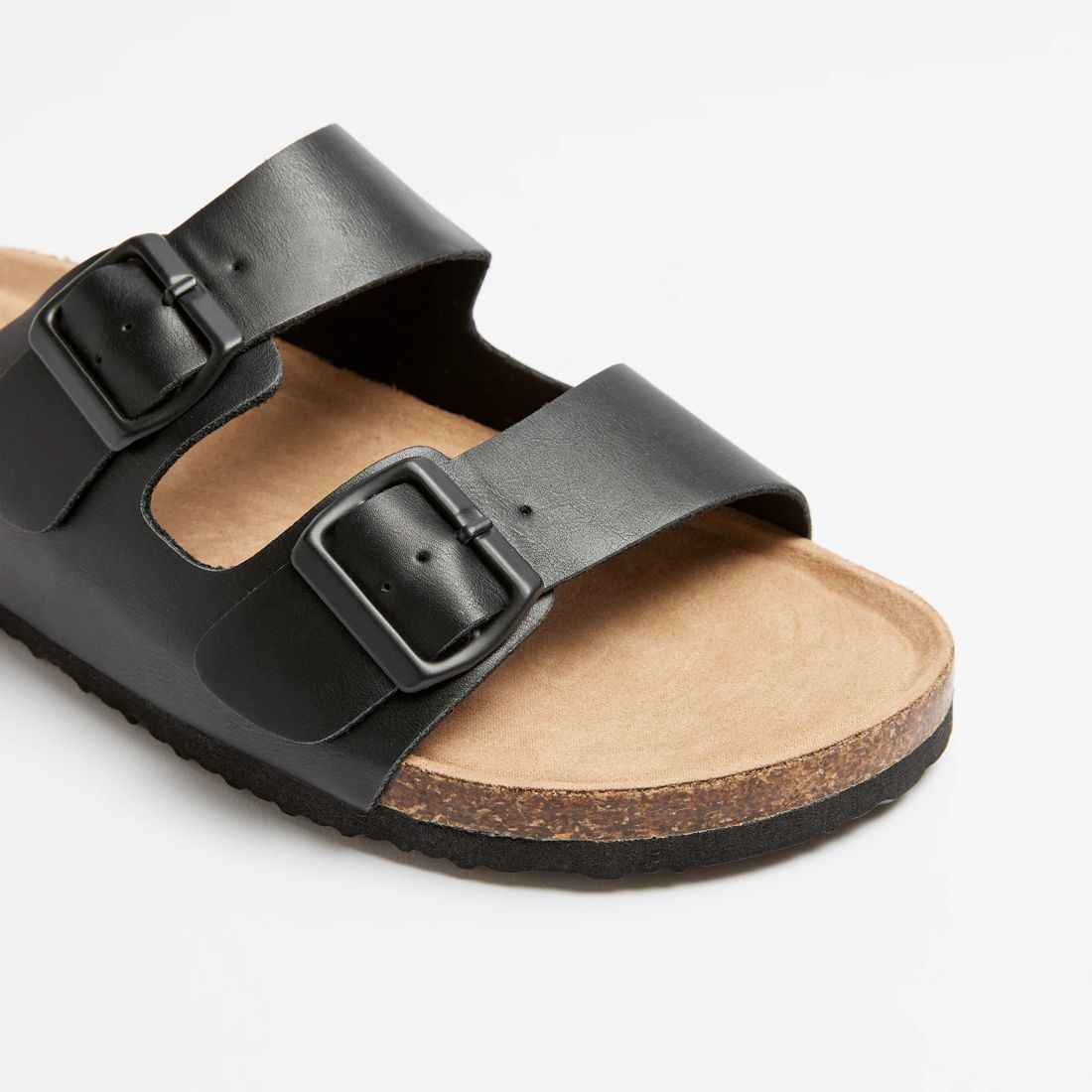 Mens Moulded Cork Sandals - Black | Target Australia