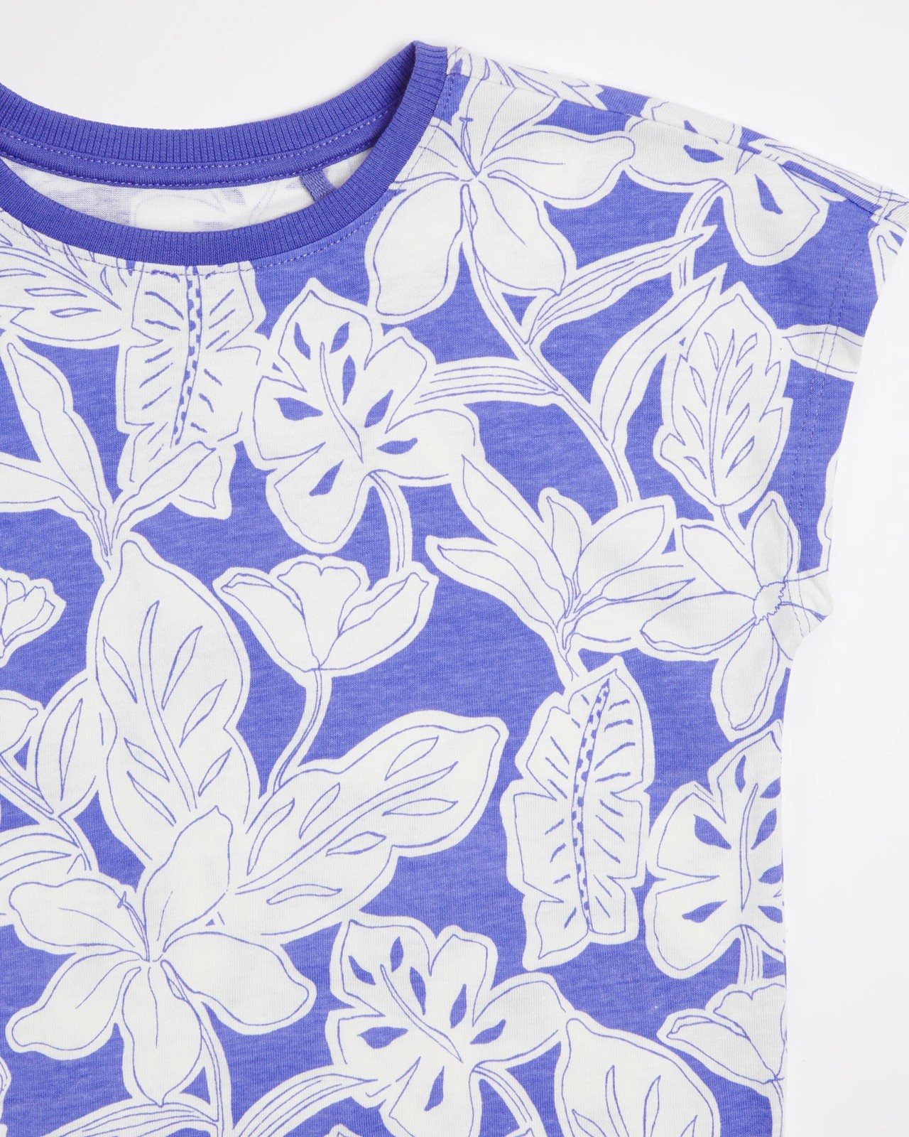Organic Cotton Drop Shoulder Print T-shirt | Target Australia