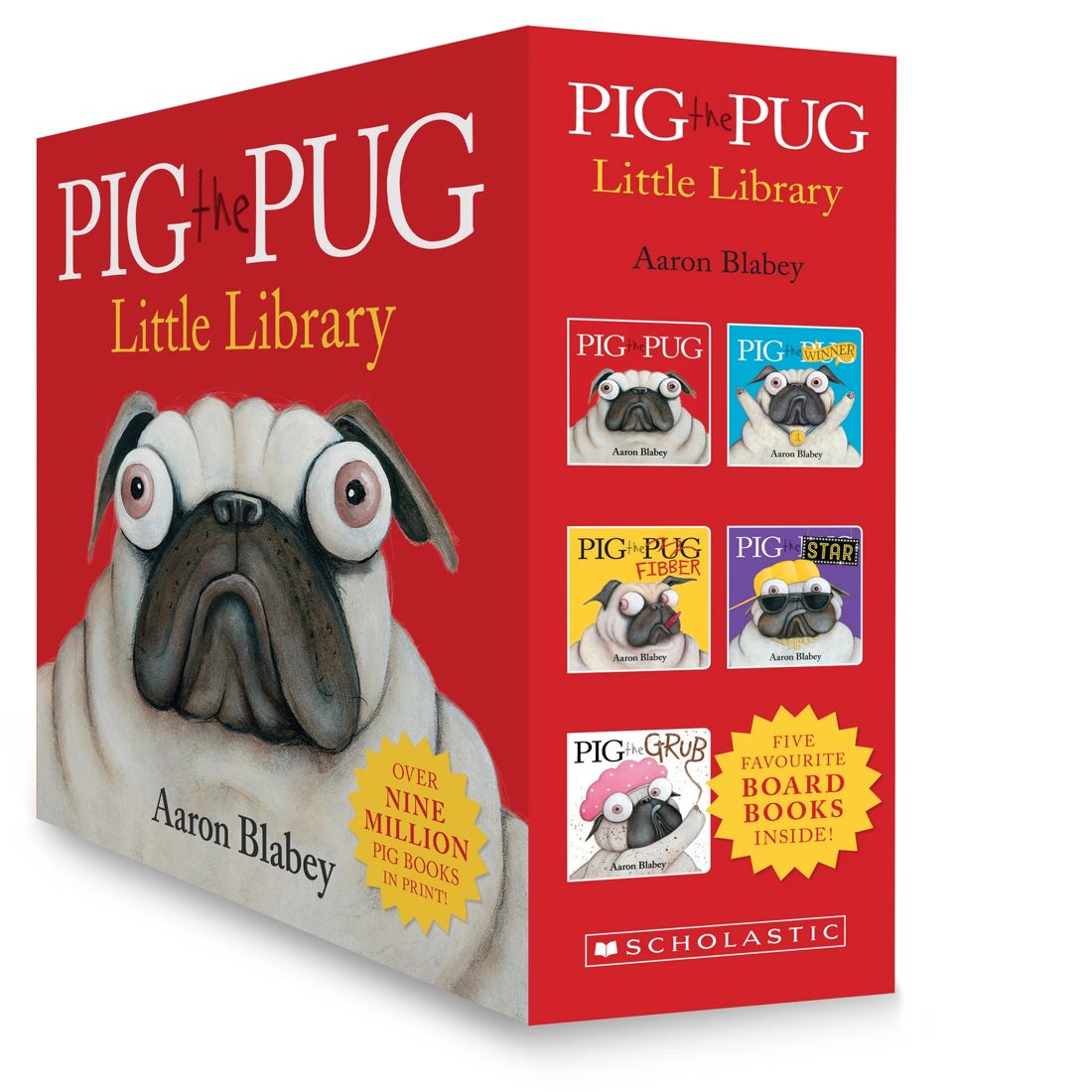 Pig The Pug: 5-Book Little Library - Aaron Blabey | Target Australia