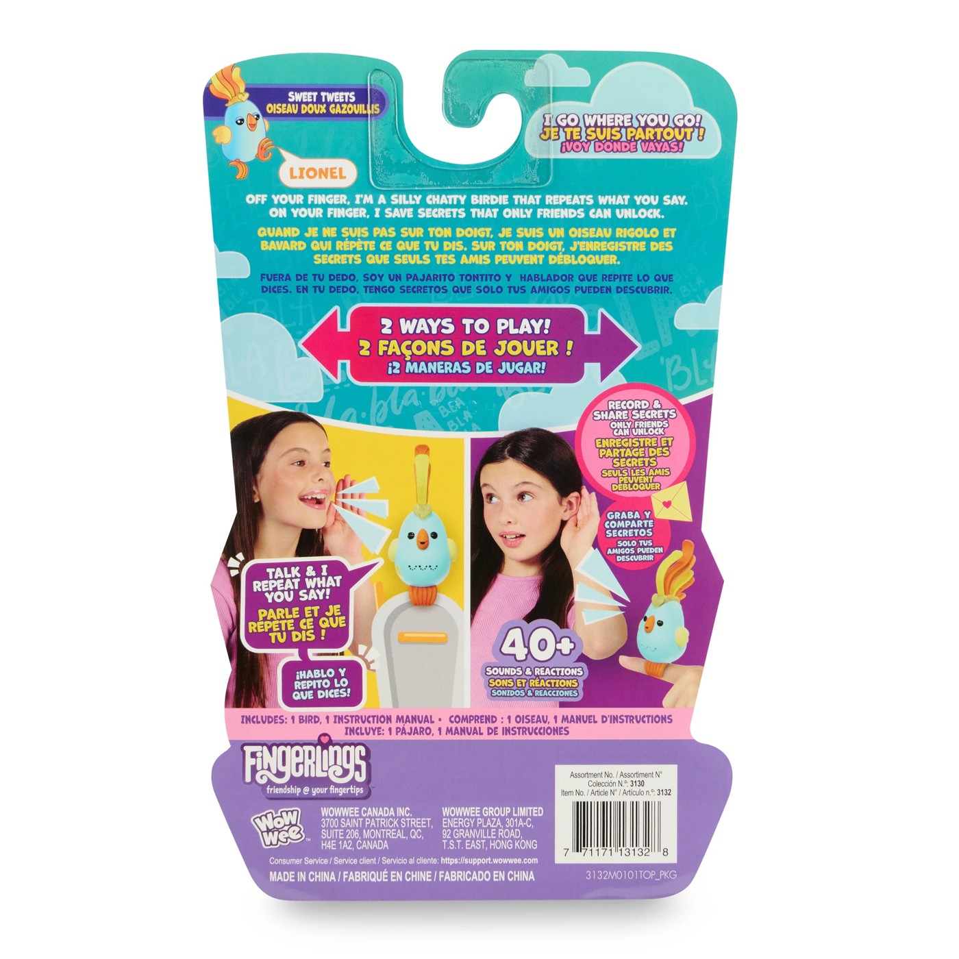 Fingerlings Sweet Tweets Bird - Assorted* | Target Australia