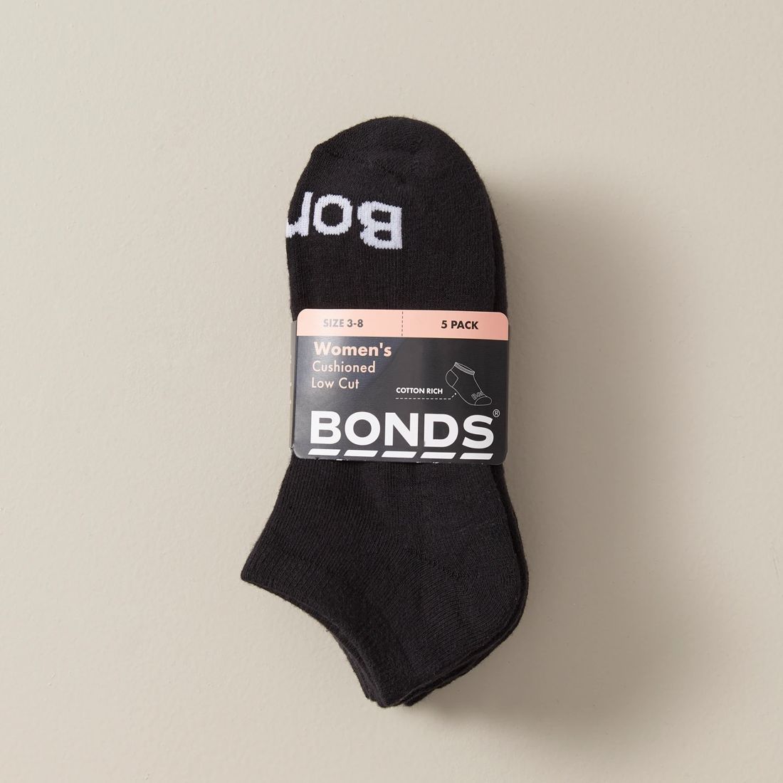 Bonds 5 Pack Cushioned Low Cut Socks | Target Australia
