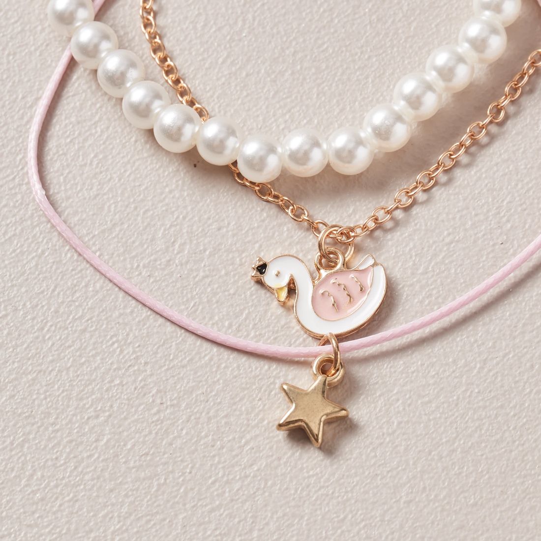 3 Pack Swan Princess Bracelets | Target Australia