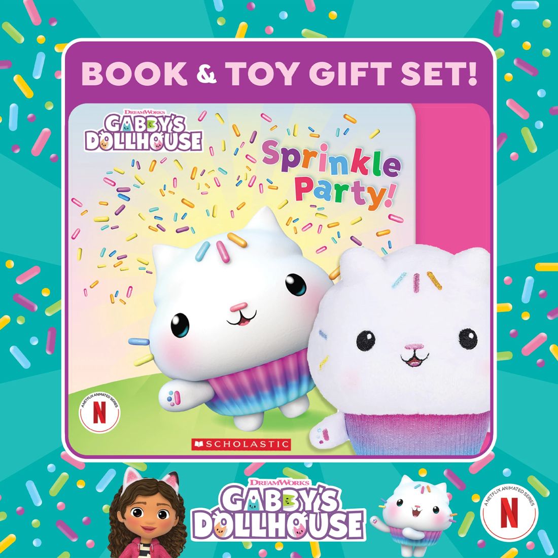 Gabby's Dollhouse: Plush & Book | Target Australia