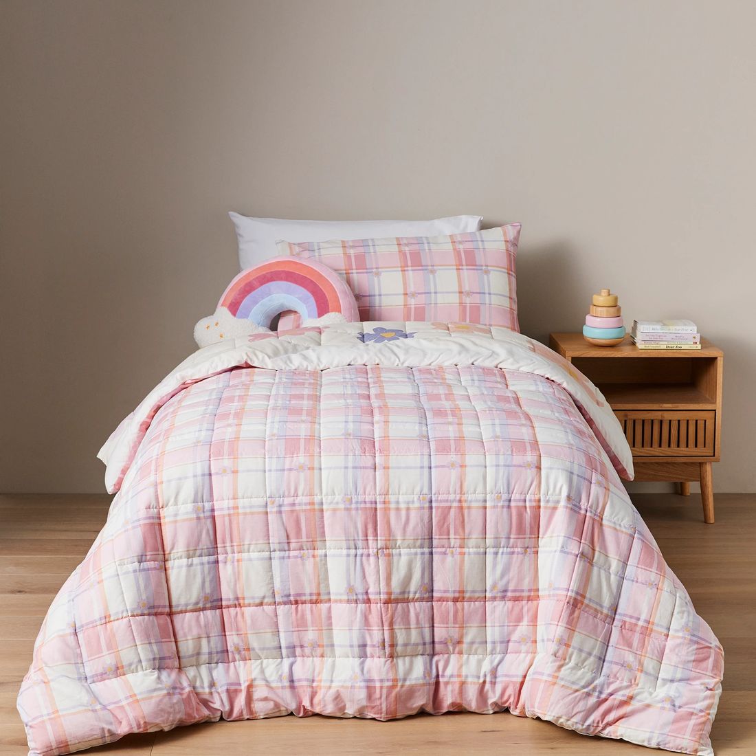 Tori Rainbow Kids' Comforter Set | Target Australia