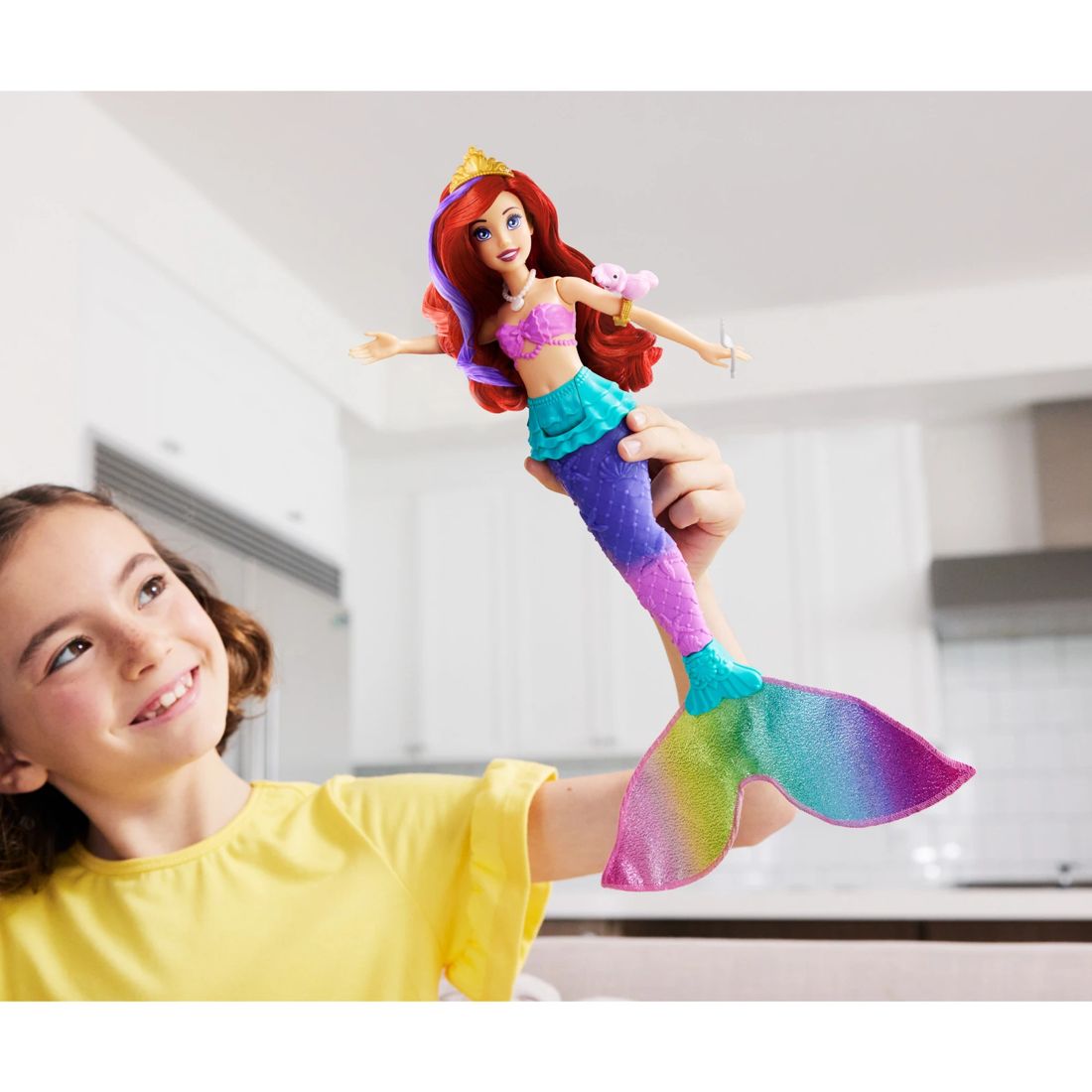 Disney Princess Swim & Splash Ariel Doll | Target Australia