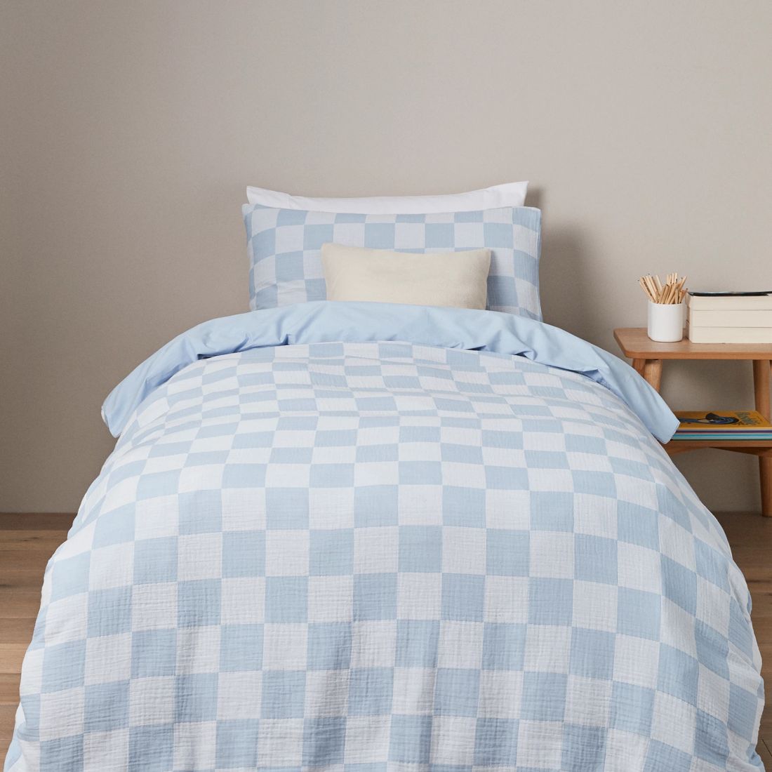 Ollie Checkerboard Quilt Cover Set | Target Australia