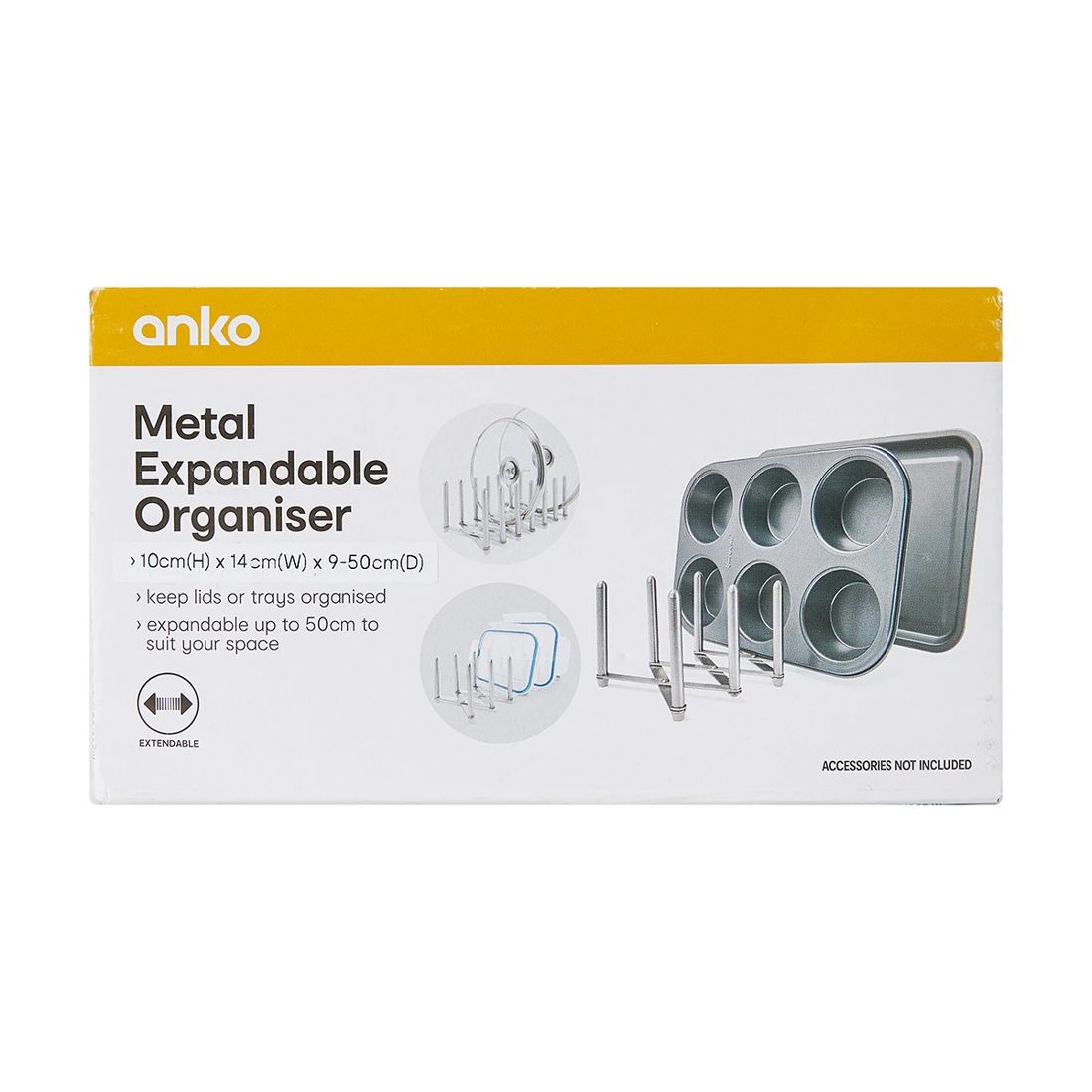 Metal Expandable Organiser - Anko | Target Australia