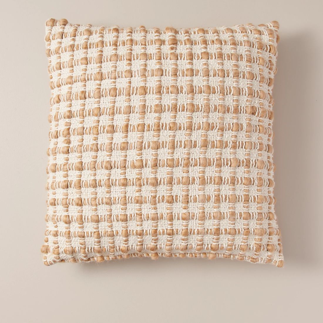 Wyatt Textured Cushion - Neutral | Target Australia