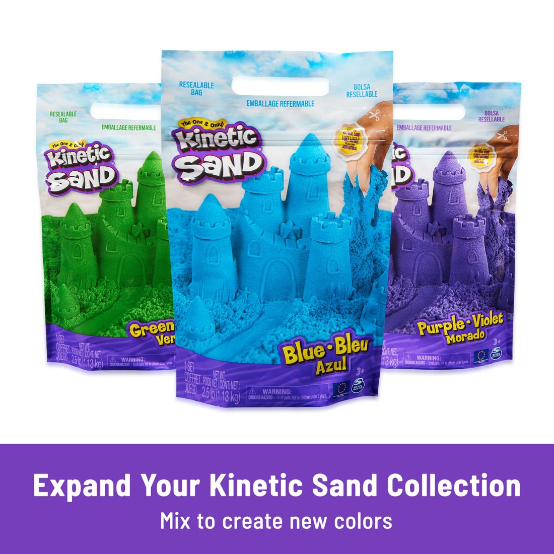 Kinetic Sand Sandbox Set Refresh - Assorted* | Target Australia