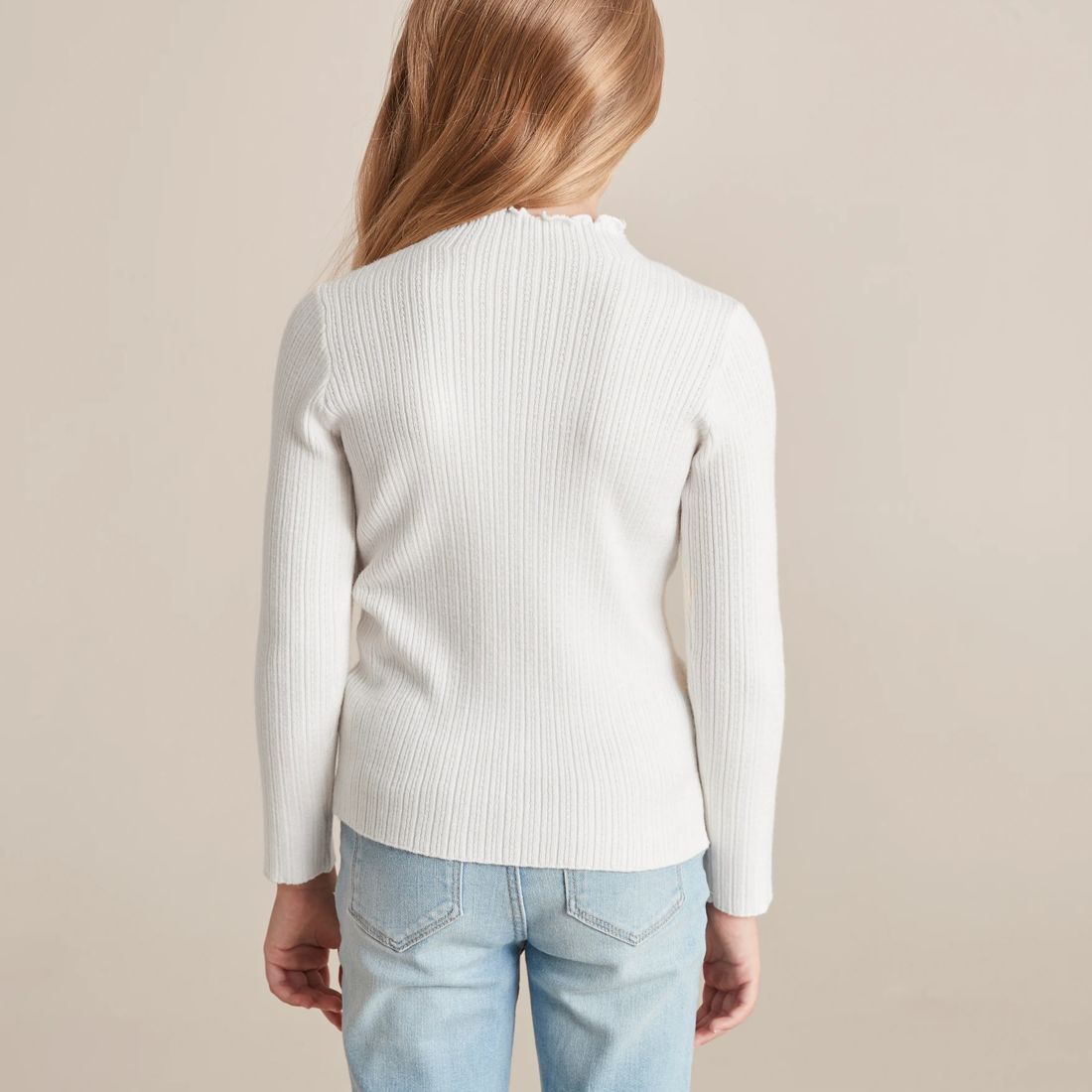 Pointelle Skivvy - Cream | Target Australia