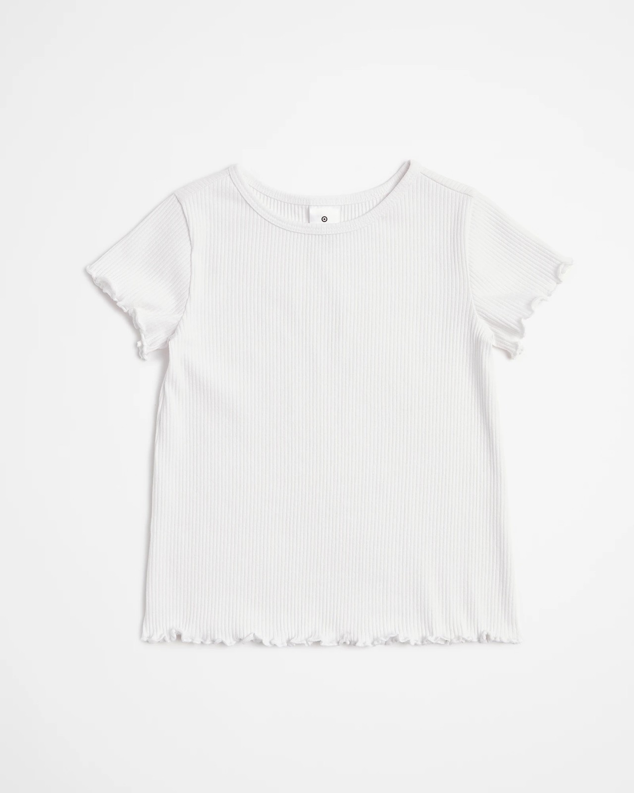 Australian Cotton Girls Rib T-shirt - White | Target Australia Australian Cotton Girls Rib T-shirt - White | Target Australia