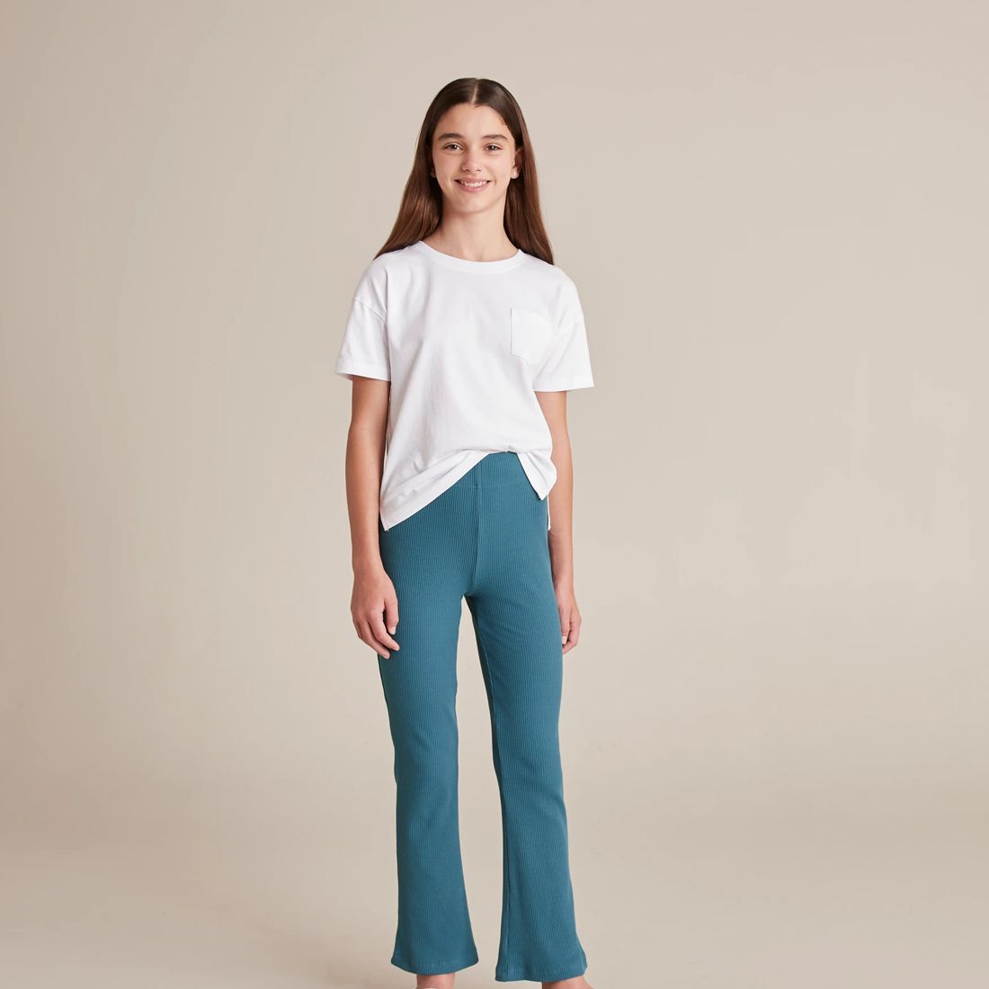Ribbed Flared Pants | Target Australia