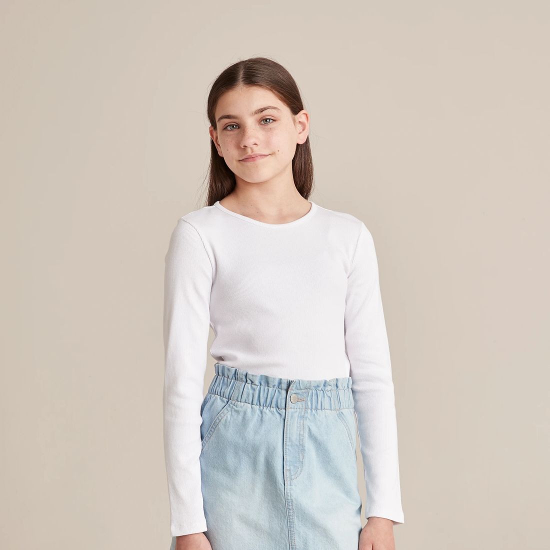 Organic Cotton Rib Top | Target Australia