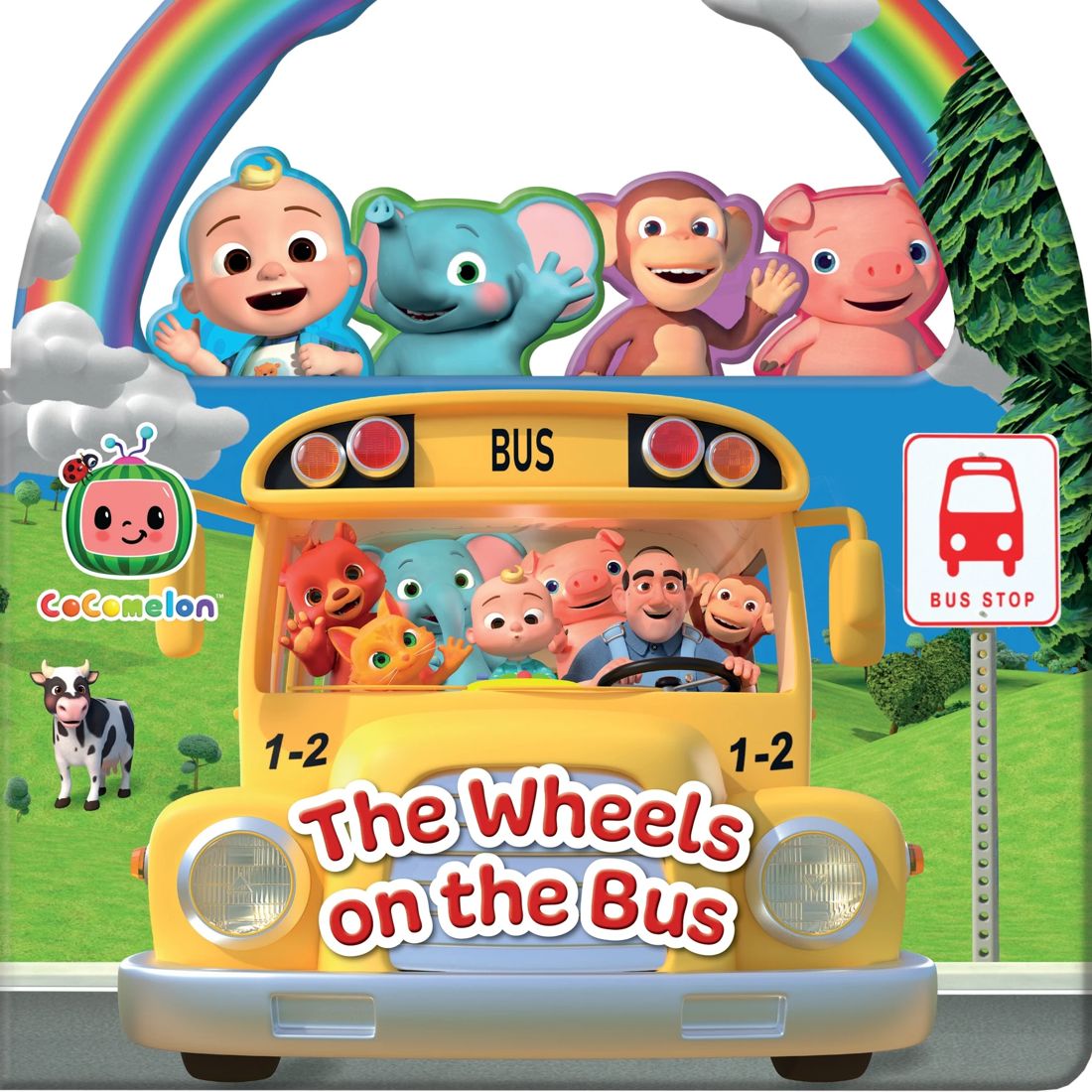 Cocomelon - Handle Book - The Wheels On The Bus | Target Australia