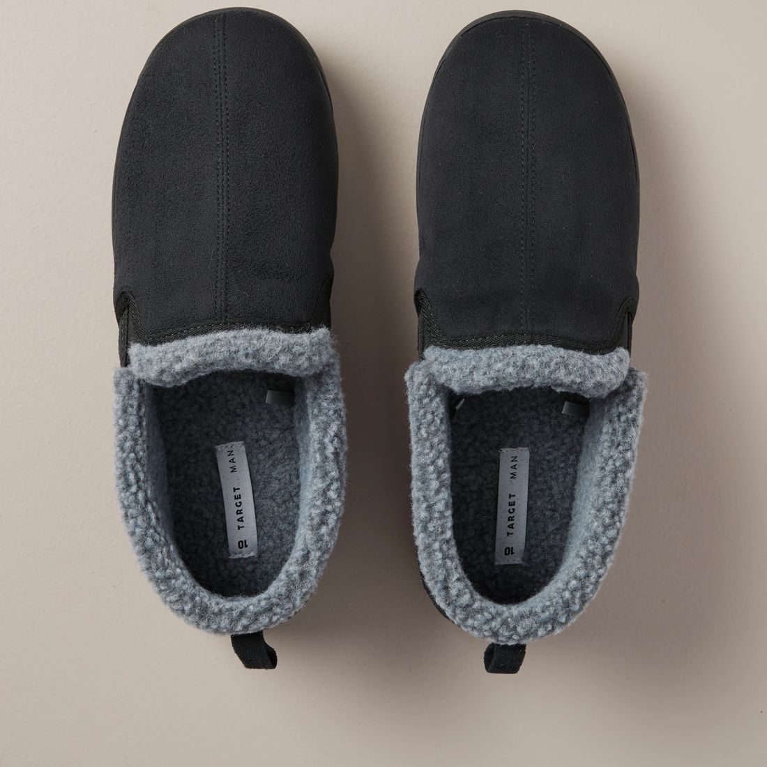 Daniel Fur Collar Slippers | Target Australia