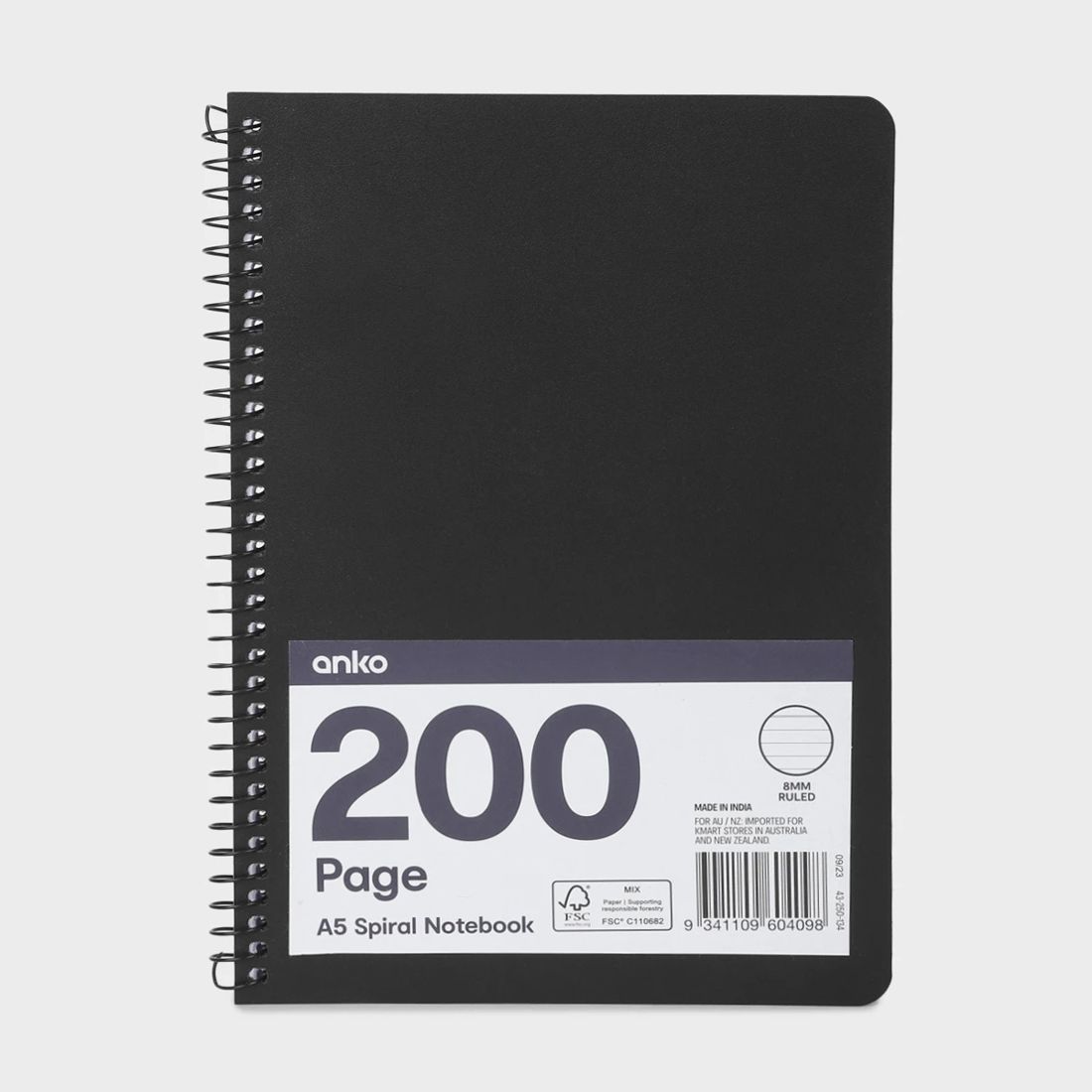 A5 Spiral Notebook - Anko | Target Australia