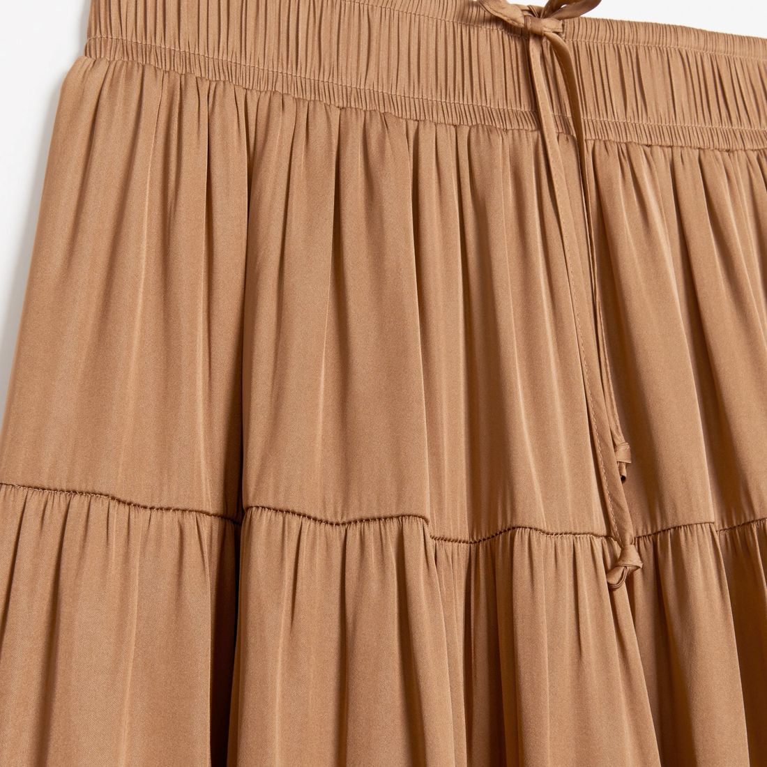 Tiered Midi Skirt - Preview - Tan | Target Australia