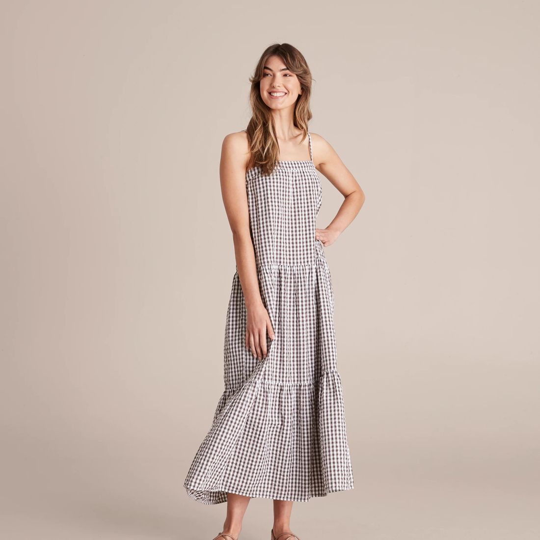Resort Gingham Maxi Dress | Target Australia