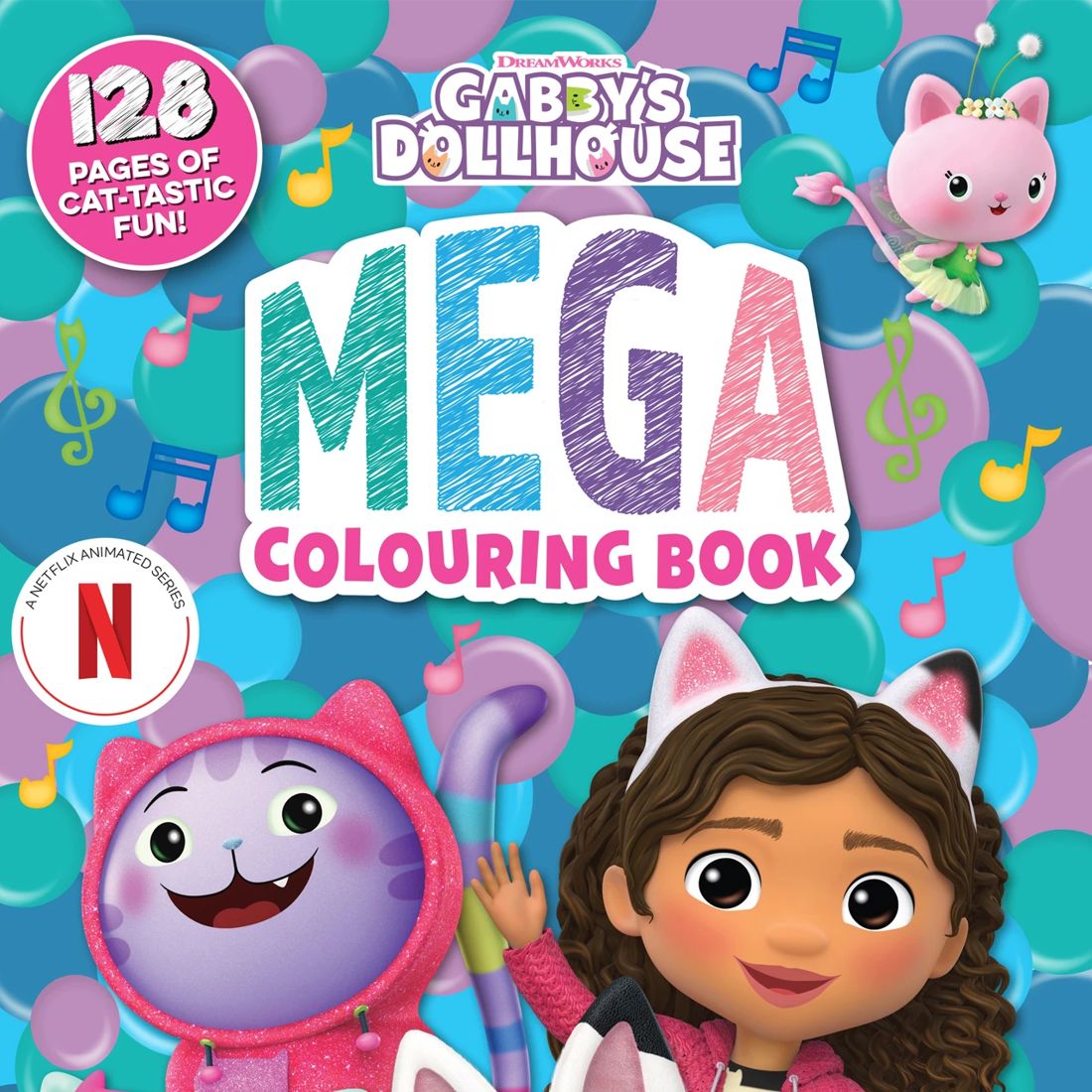 Gabby's Dollhouse: Mega Colouring Book | Target Australia