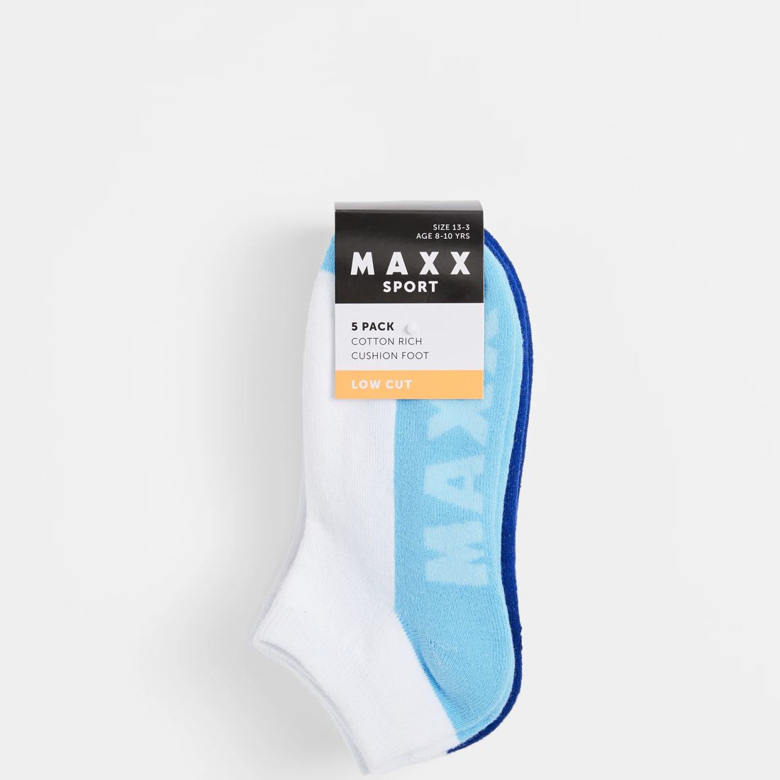 Kids Low Cut Socks - Maxx - 5 Pack | Target Australia