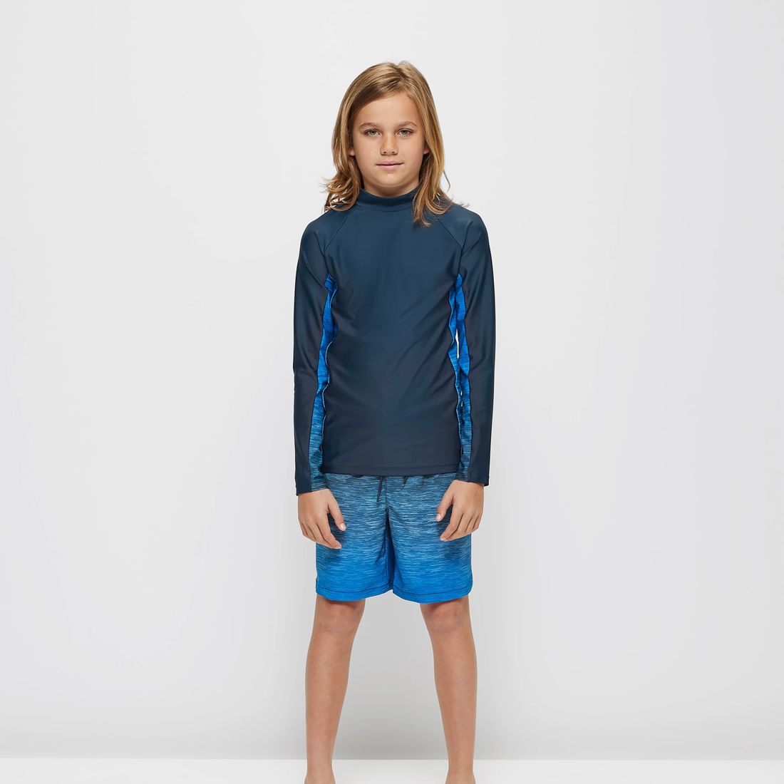 Long Sleeve Spliced Swim Rashie | Target Australia