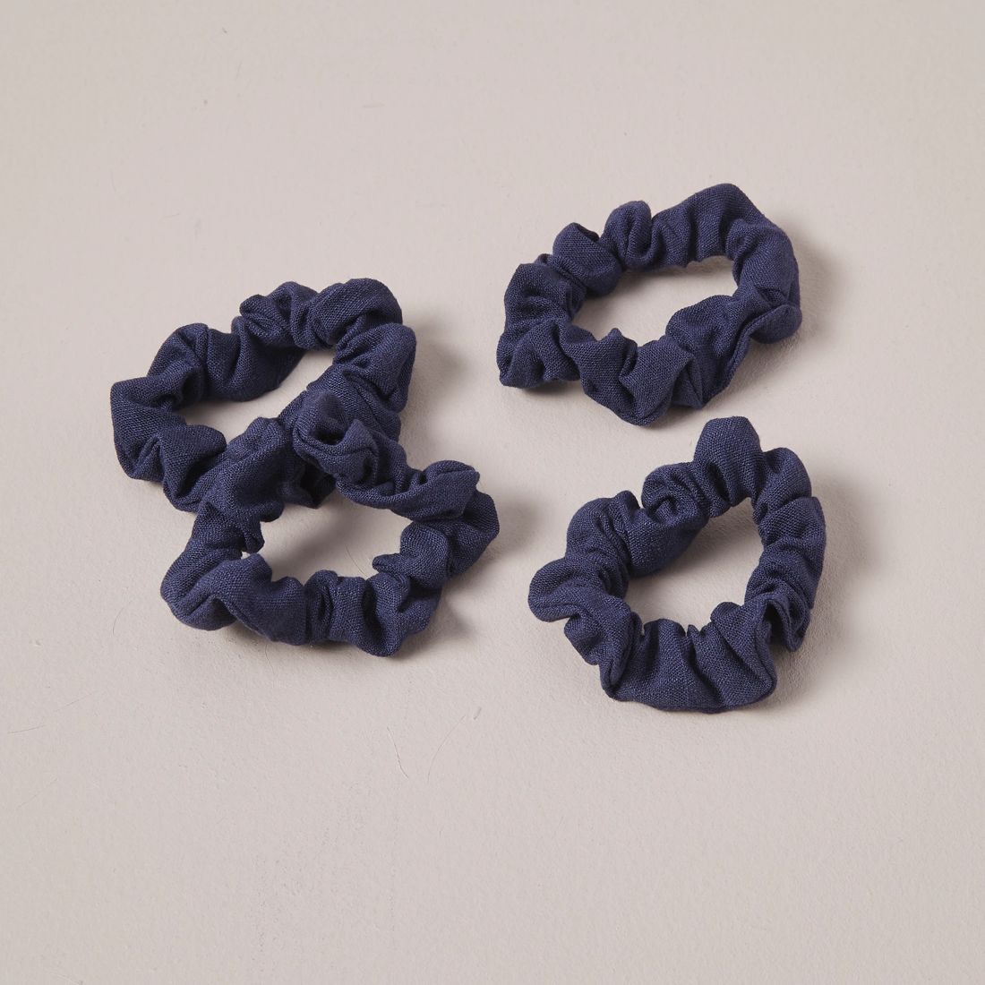 4 Pack Scrunchies - Navy Blue | Target Australia