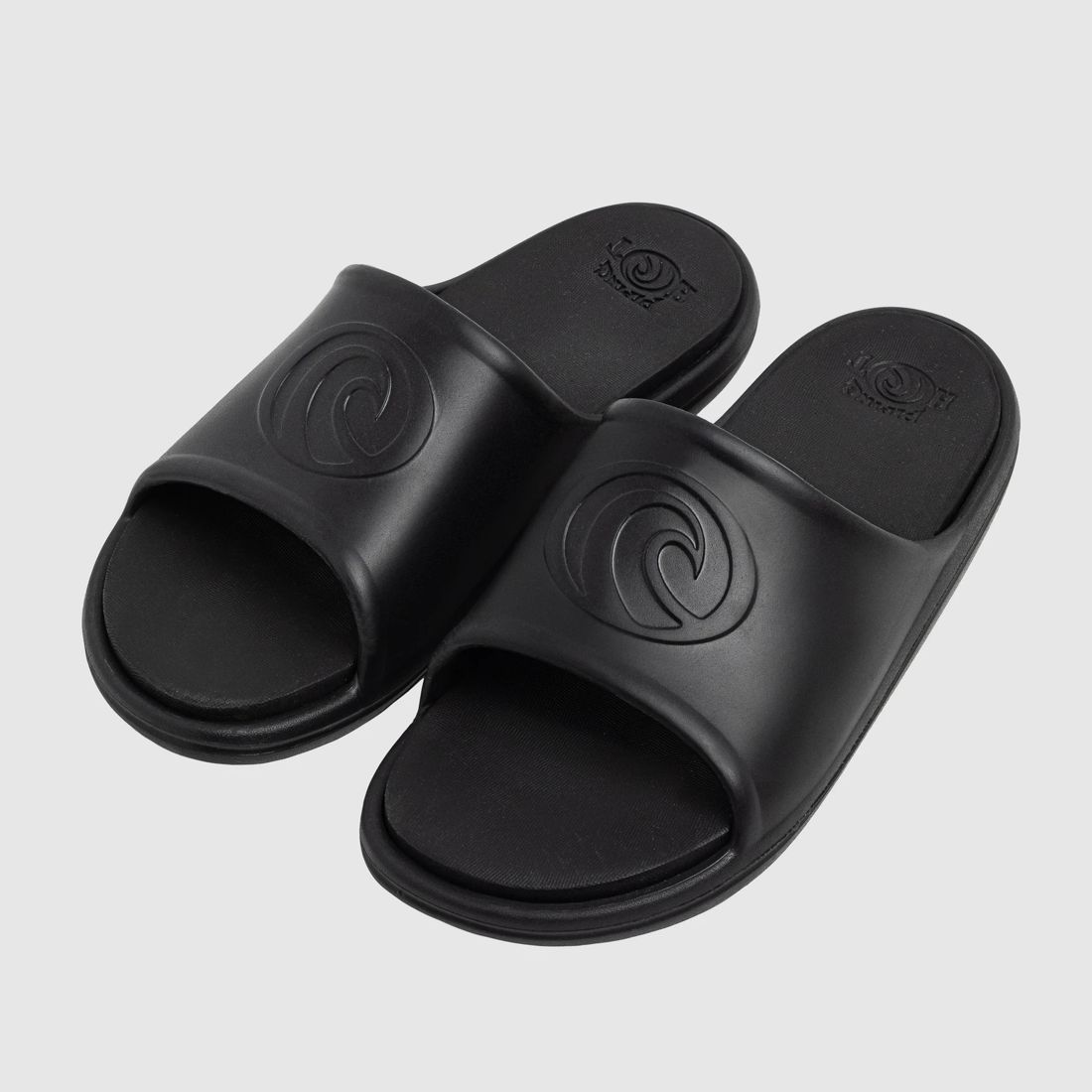 Piping Hot Mens Moulded Slides - Black | Target Australia