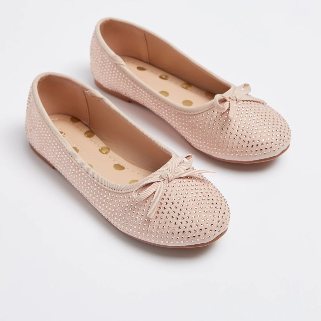Youth Diamante Ballet Flats - Pink | Target Australia