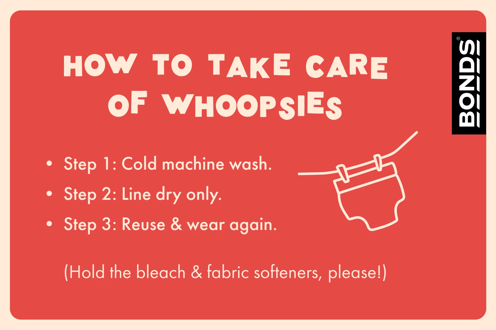 2 Pack Bonds Whoopsies | Target Australia