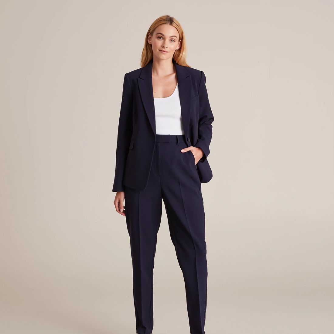 Preview High Waist Tapered Full Length Pants | Target Australia