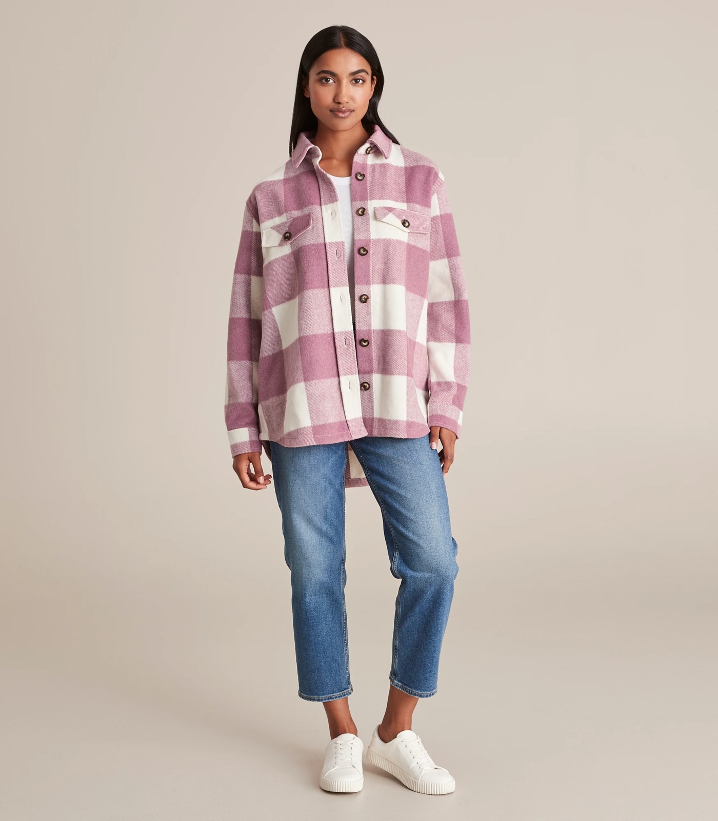 Brushed Shacket | Target Australia