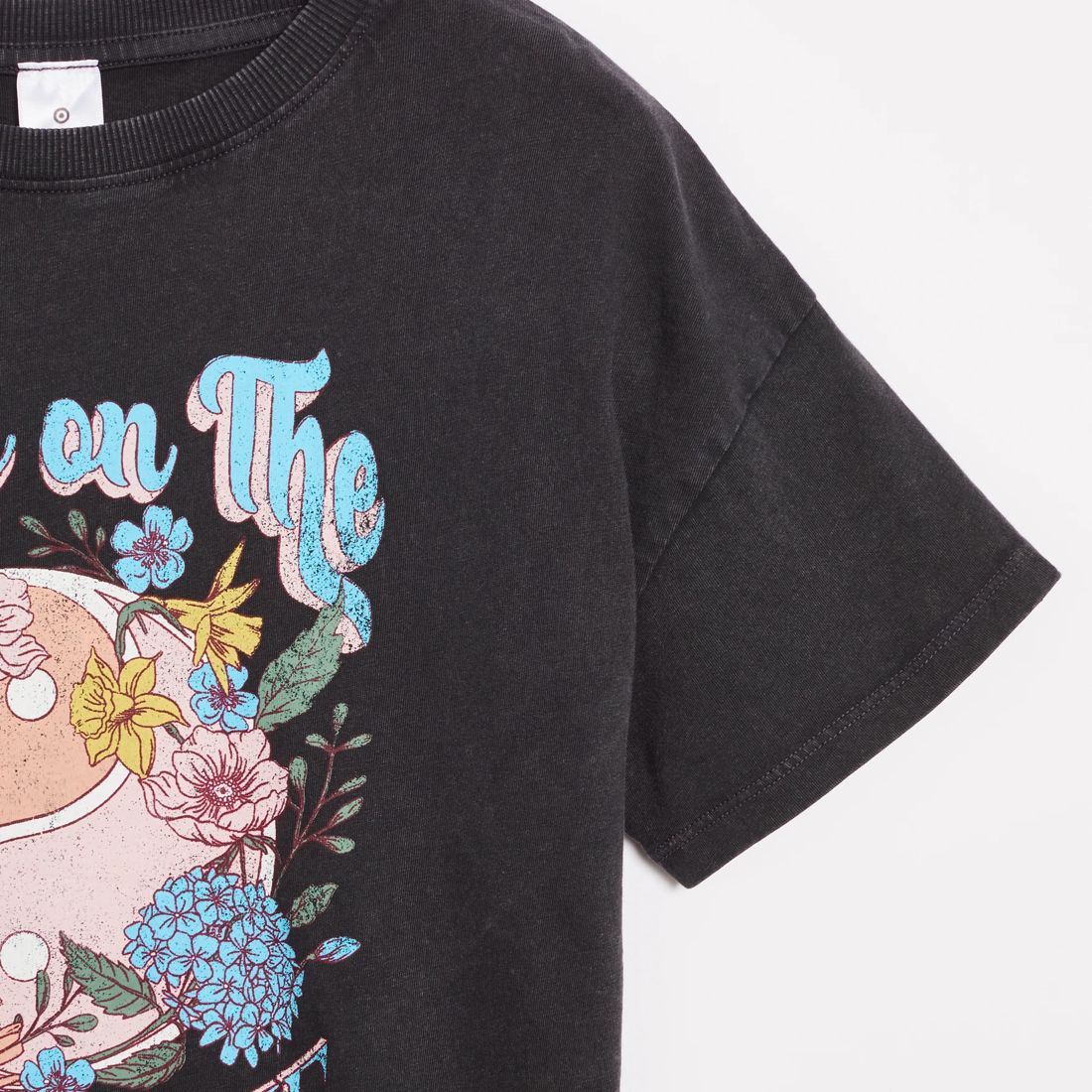 Longline Graphic T-shirt | Target Australia