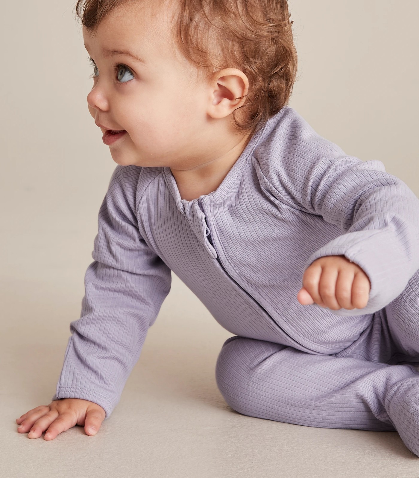 Baby Organic Cotton Rib Coverall | Target Australia