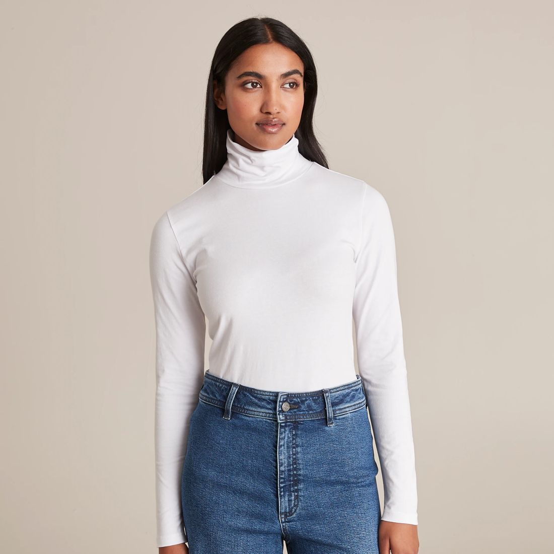 Organic Cotton Long Sleeve Skivvy | Target Australia