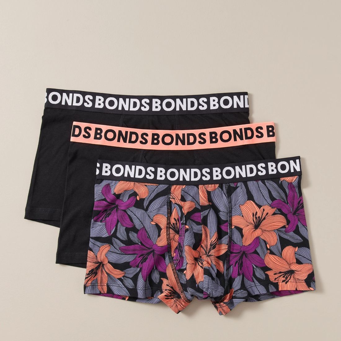 Bonds 3 Pack Everyday Trunks | Target Australia