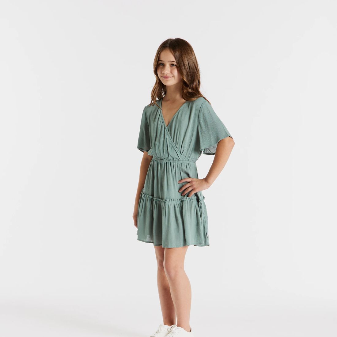 Piping Hot Wrap Mini Dress | Target Australia